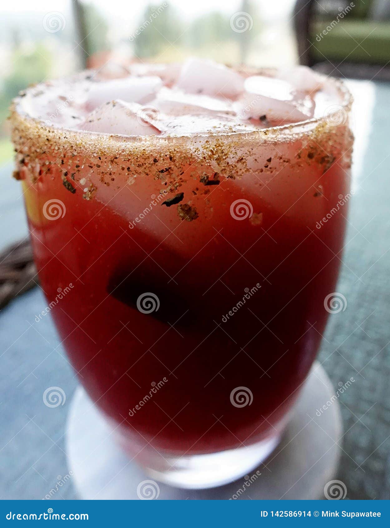 A Caesar or Bloody Caesar. stock photo. Image of healthy - 142586914
