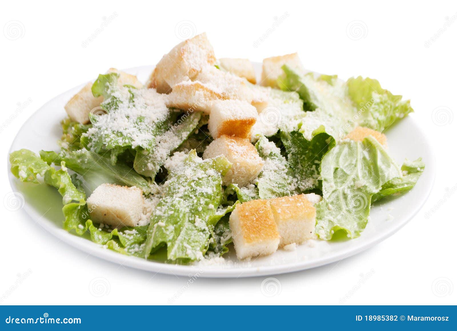 Caesar salad without meat stock photo. Image of cheese - 18985382
