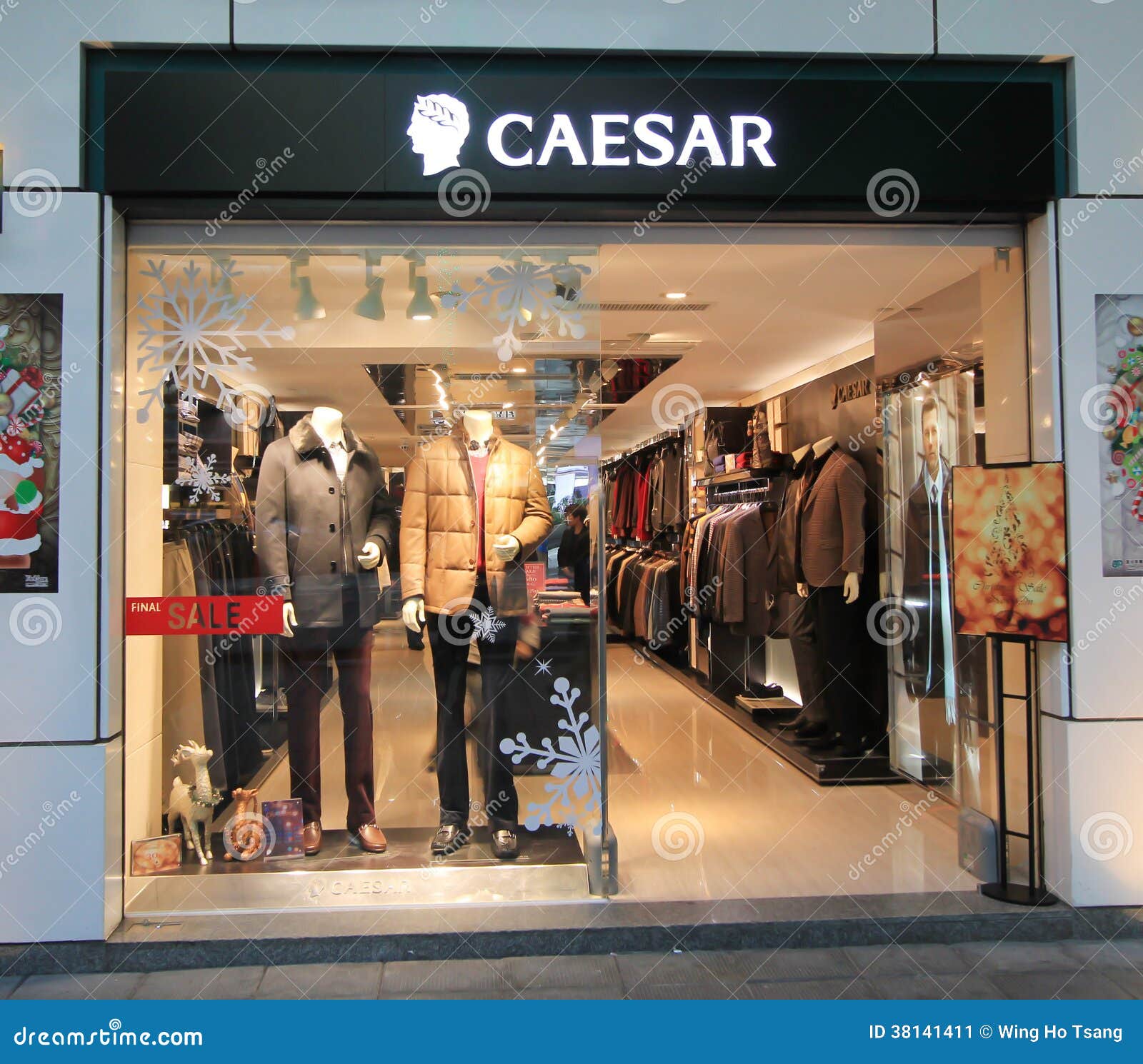 Caesar shop in hong kong editorial photo. Image of retailer - 38141411