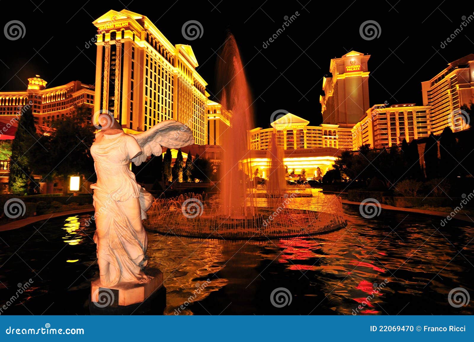 The Caesars Palace Hotel in Las Vegas Editorial Image - Image of show ...