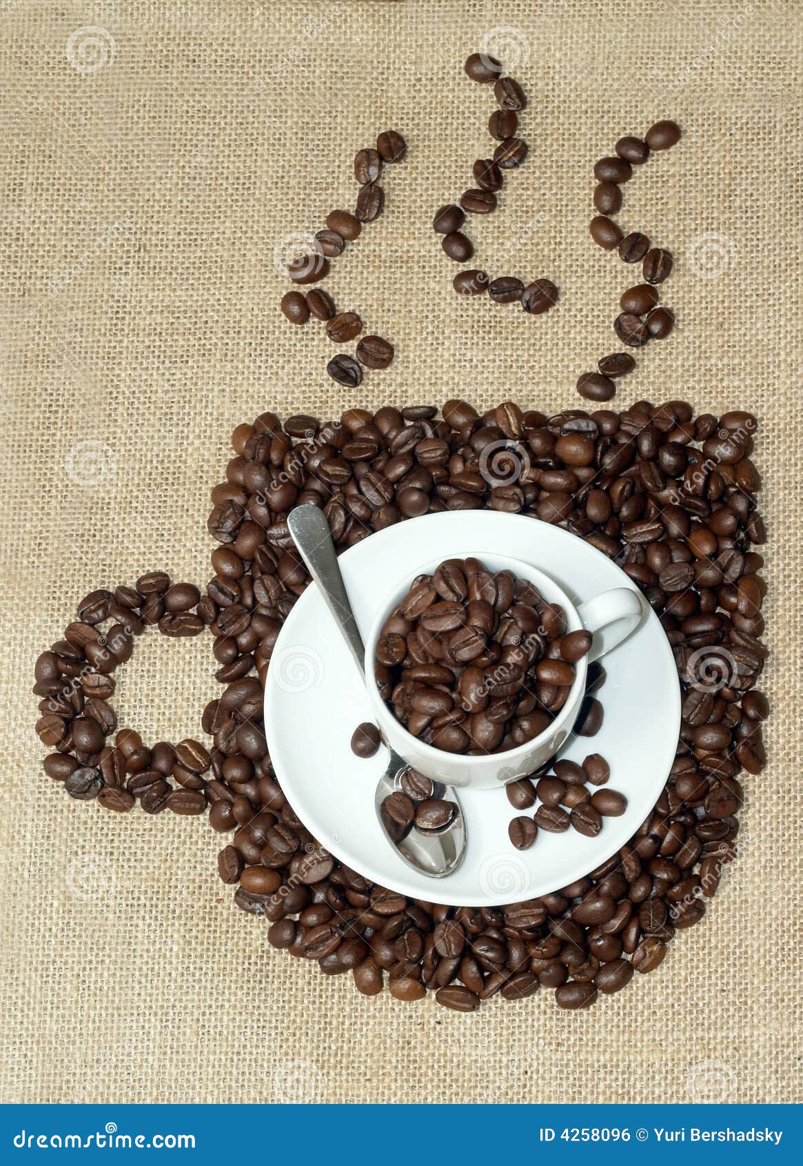 Café foto de archivo. Imagen de maneta, aislado, despertar - 4258096