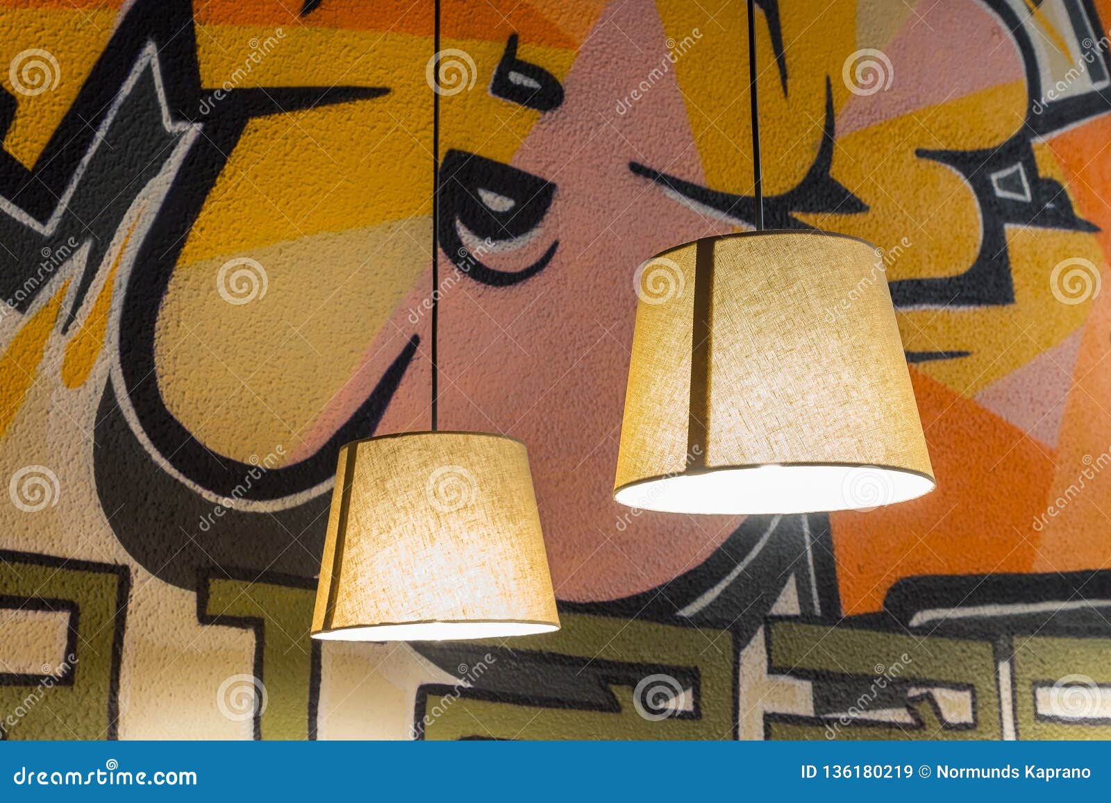 Housing of ceiling lamps stock image. Image of ceiling - 136180219