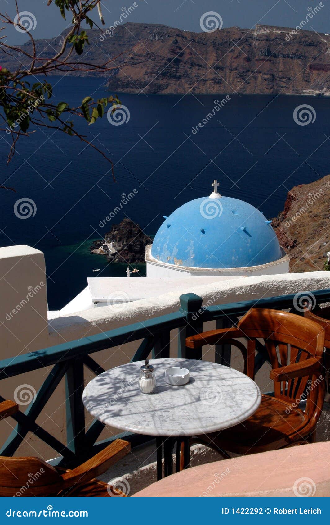 Café con la visión foto de archivo. Imagen de copia, grecia - 1422292