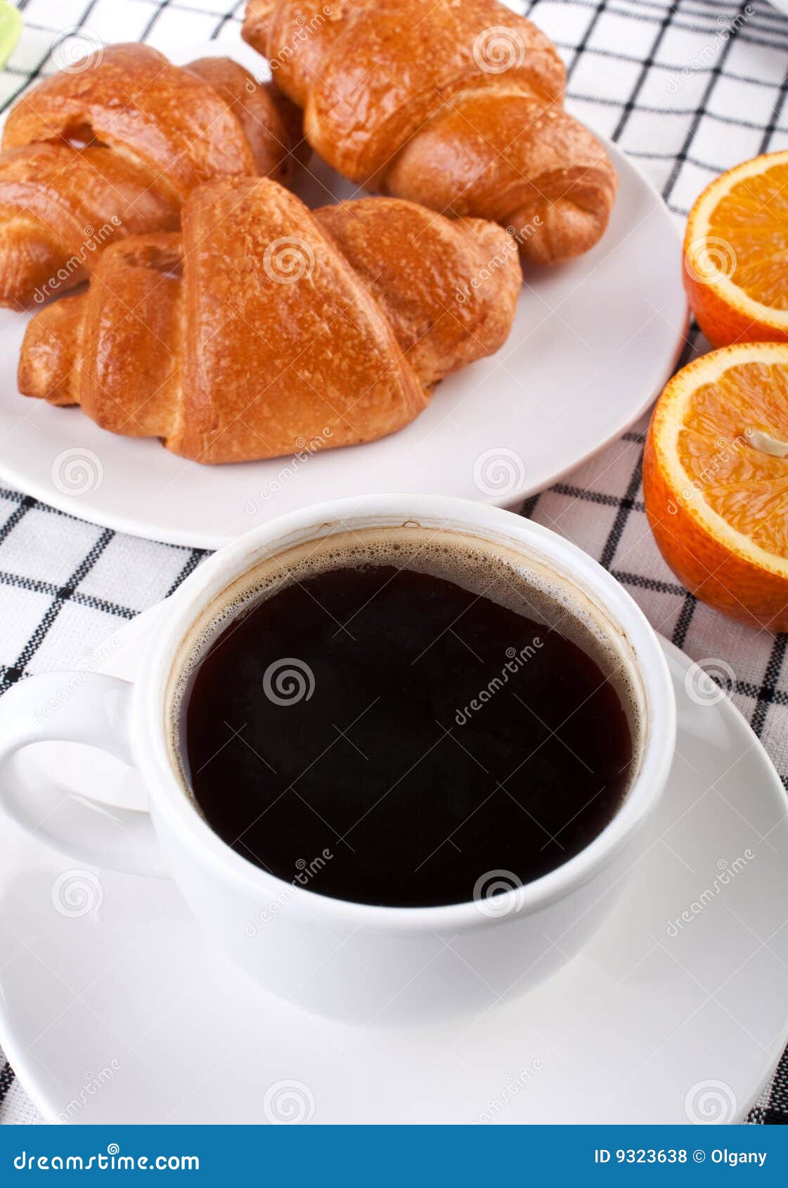 Café Con Tres Rodillos Crescent Foto de archivo - Imagen de relleno ...