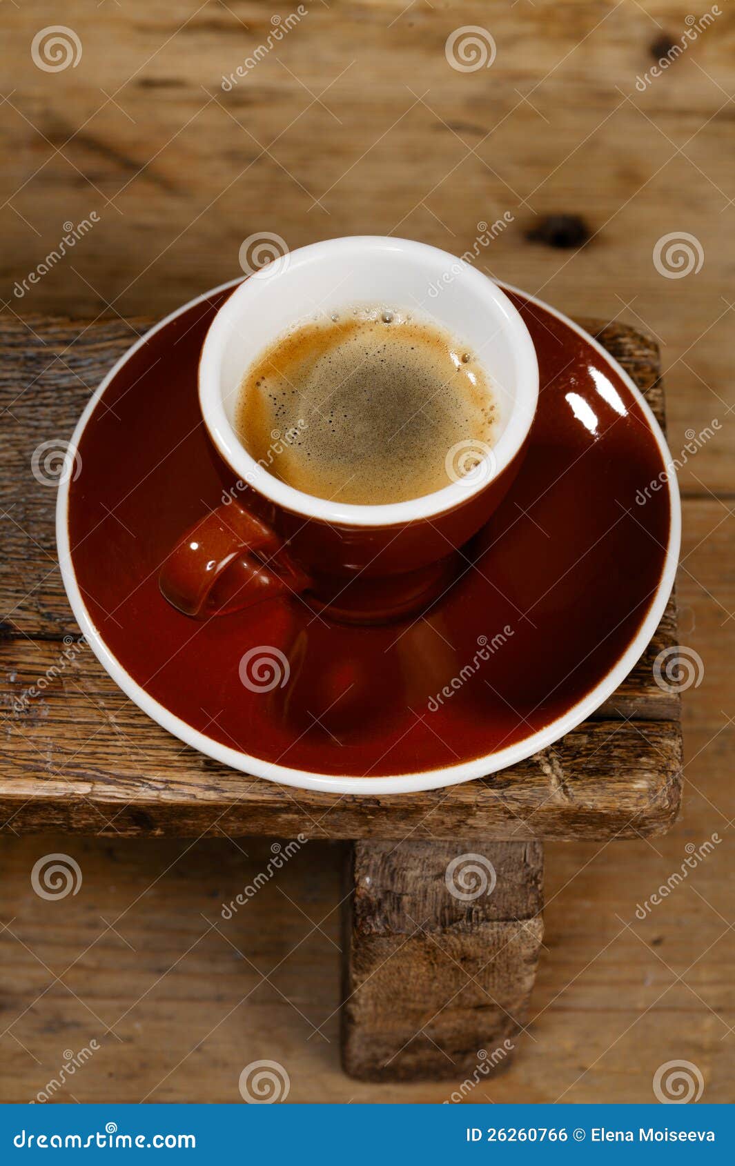 Café Do Café No Copo Marrom Grosso Foto de Stock - Imagem de ...