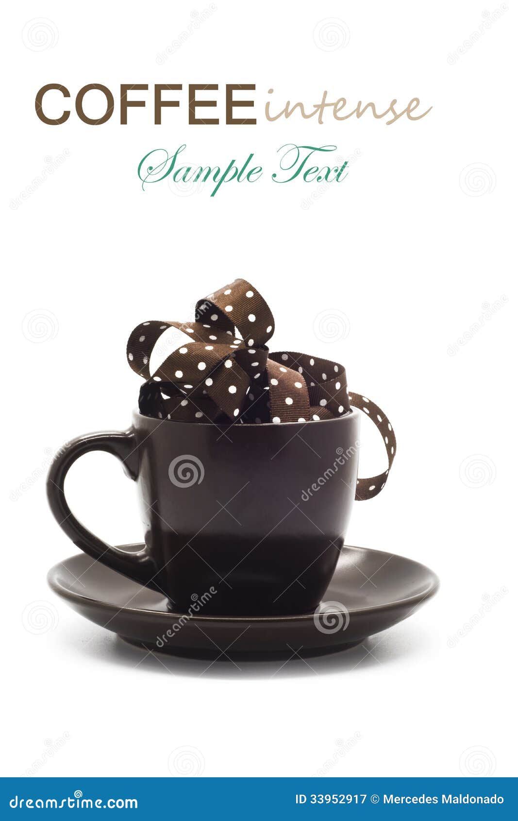 Café intenso imagen de archivo. Imagen de creativo, plato - 33952917