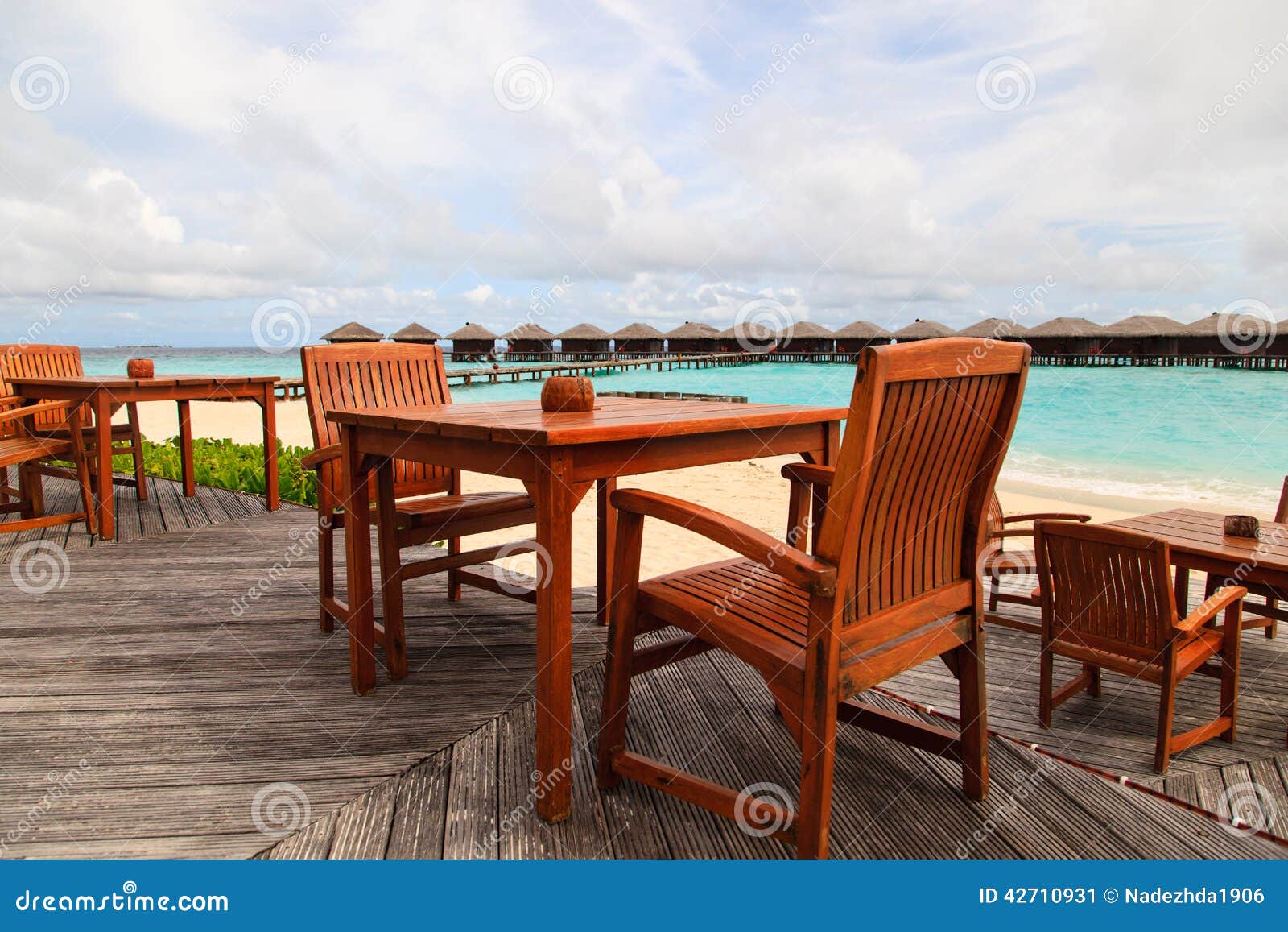 Cafe on beach resort stock image. Image of bahamas, background - 42710931