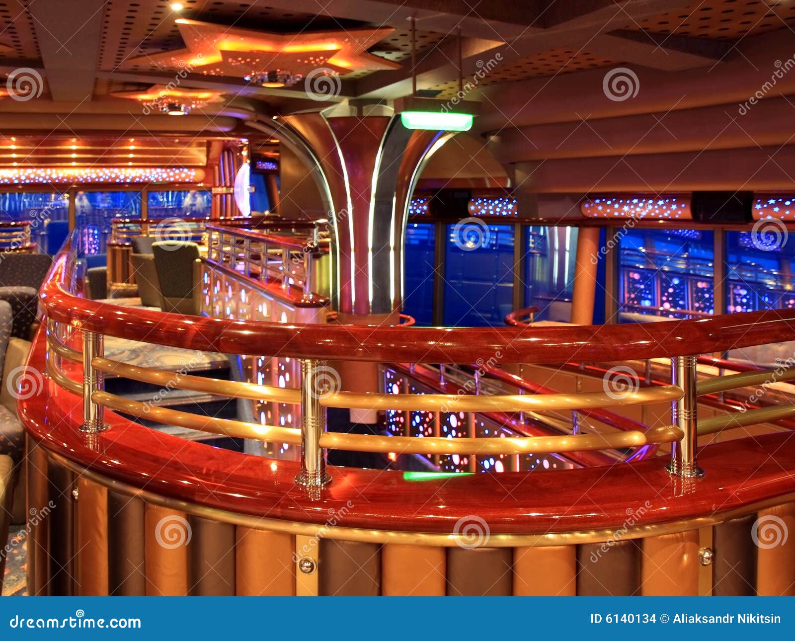 Cafe on the cruise ship stock photo. Image of cafeteria - 6140134