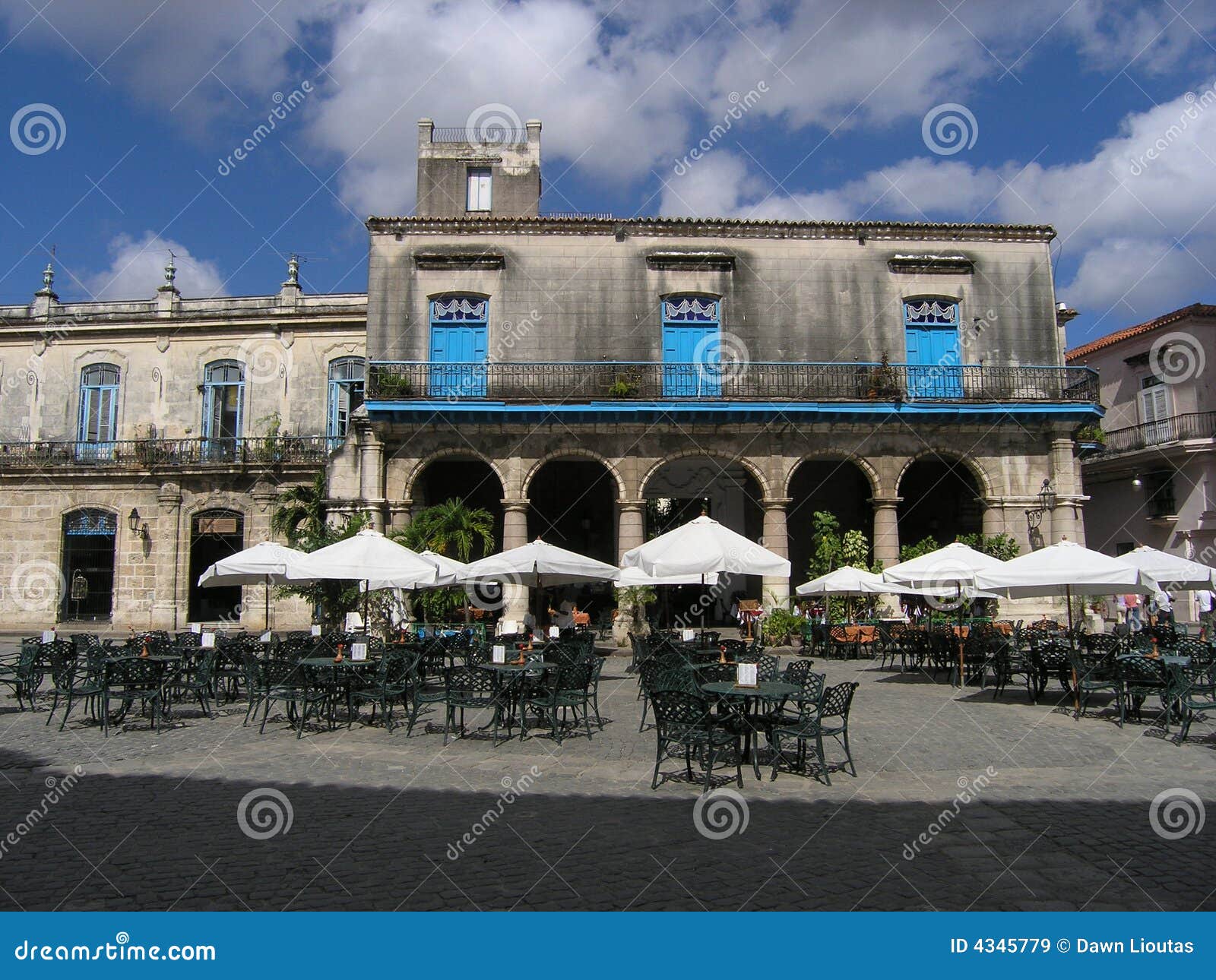 Cafe, Cuba stock image. Image of scenery, relax, outdoor - 4345779