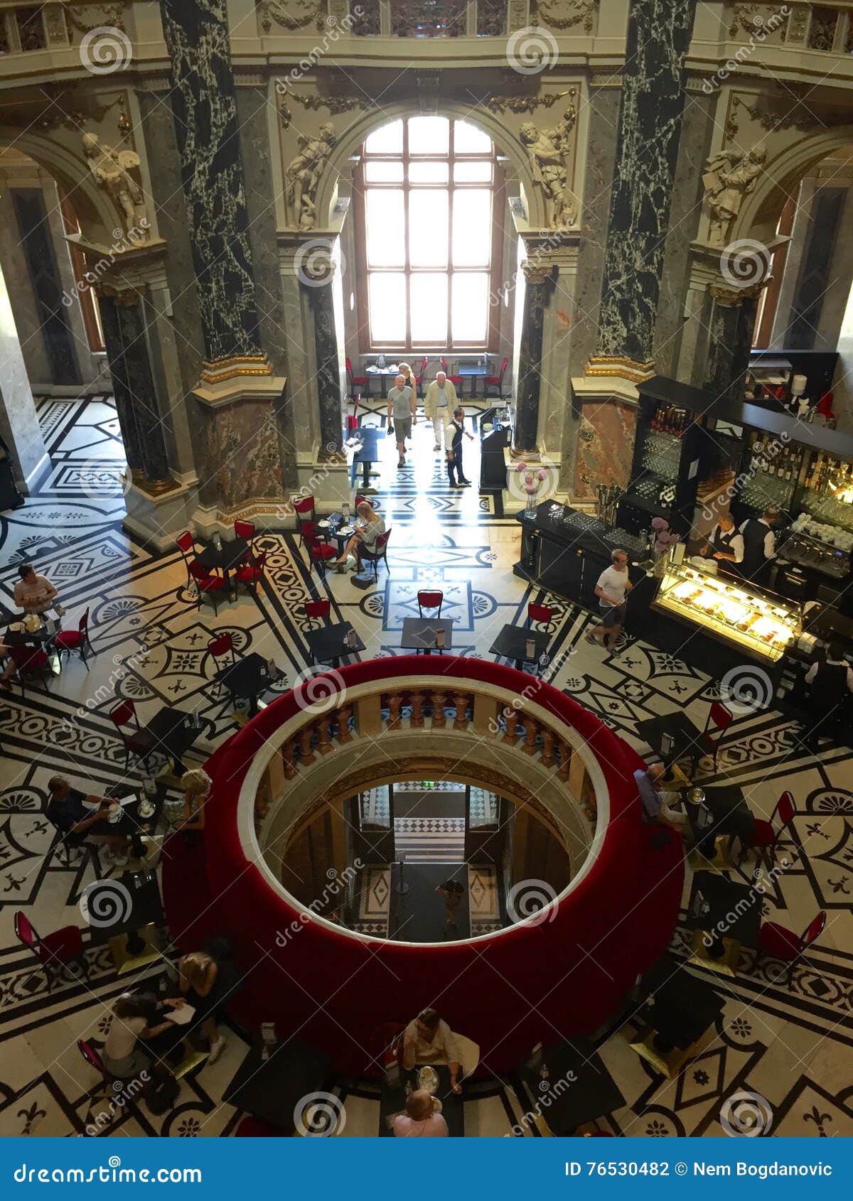 The Cafe Inside Kunsthistorisches Museum Wien Or Museum Of Art History ...