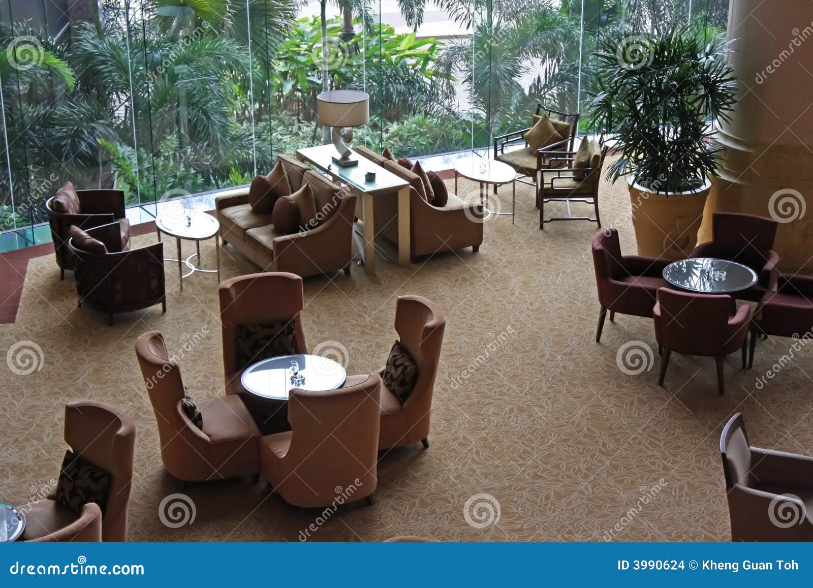 Cafe lounge stock photo. Image of luxurious, sitting, classy - 3990624