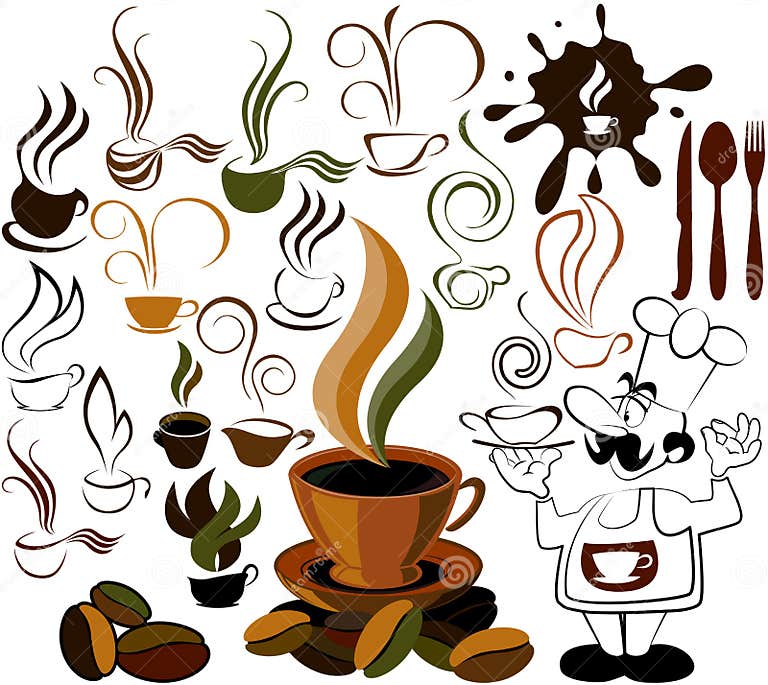 Cafe menu icon stock vector. Illustration of commercial - 9127903