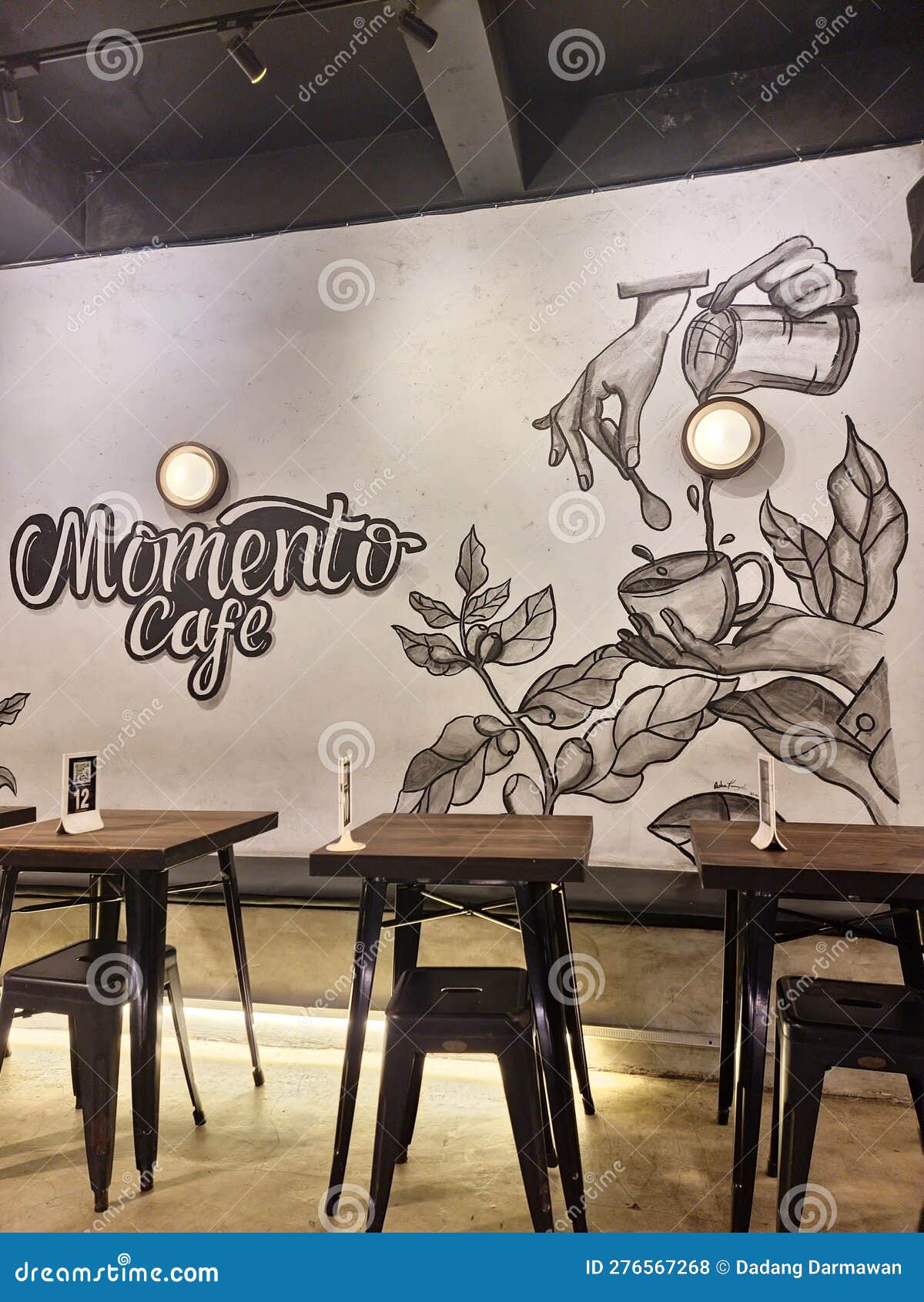 Cafe Momento Favorite Place To Relax Editorial Stock Photo - Image of ...