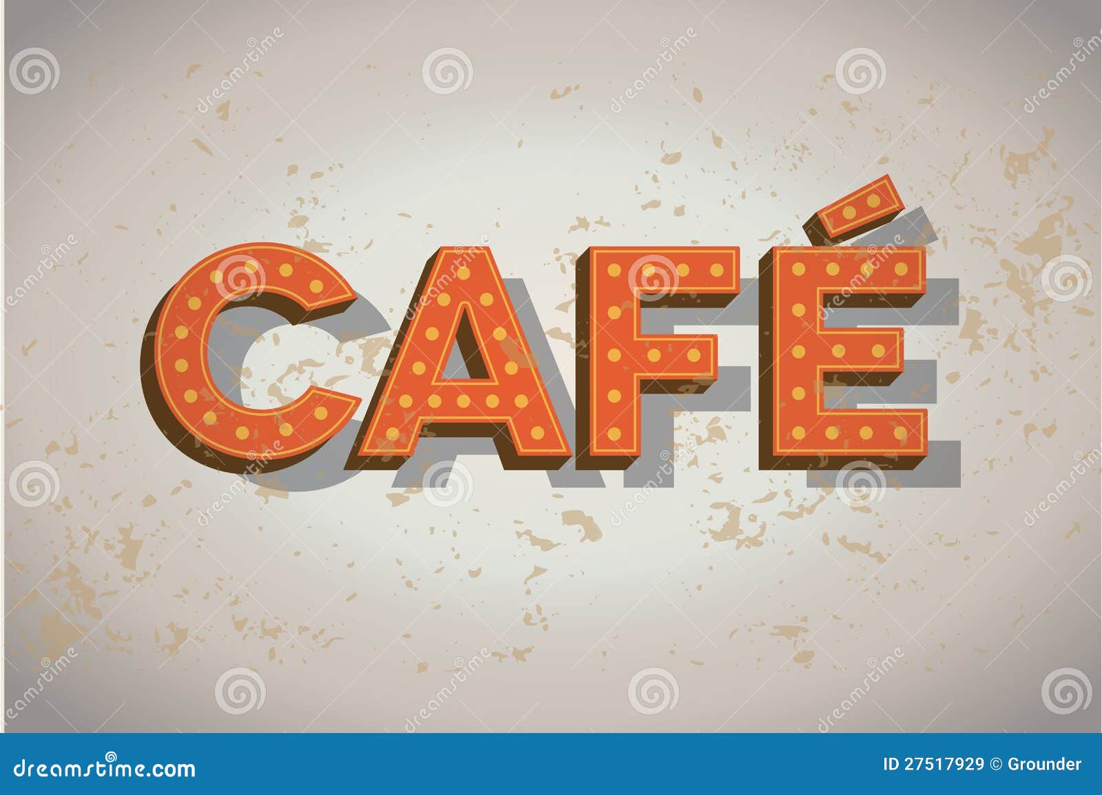 Cafe Neon Sign on Old Wall - Coffee Sign Stock Vector - Illustration of ...