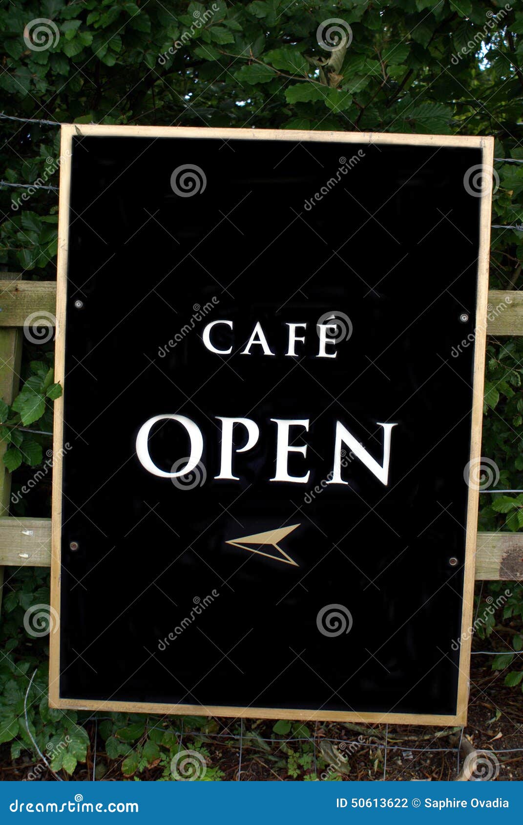 Cafe open sign. stock photo. Image of food, service, open - 50613622