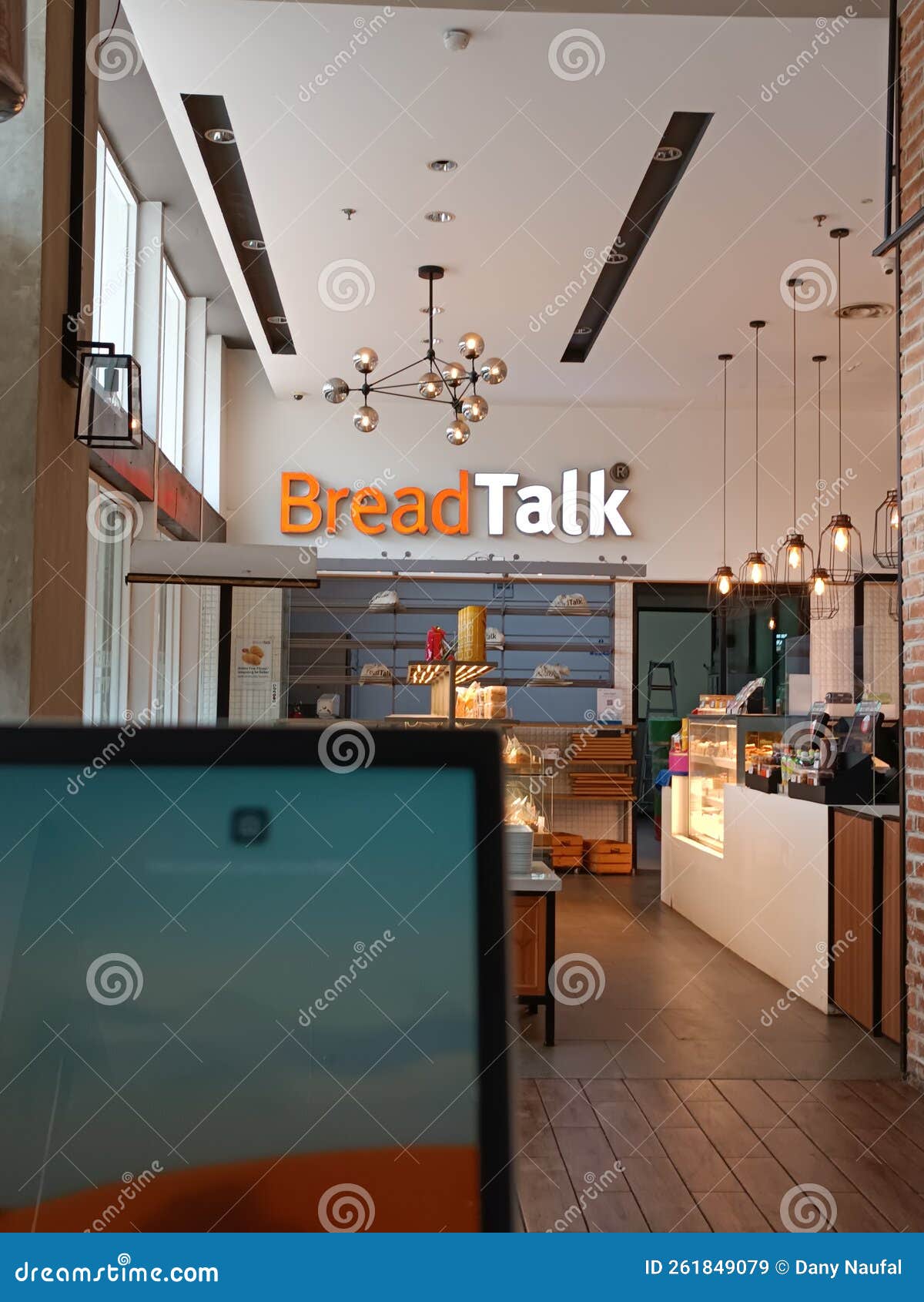 This Cafe with a Peaceful Ambiance and Relaxing Lighting is a Breadtalk Editorial Stock Image ...