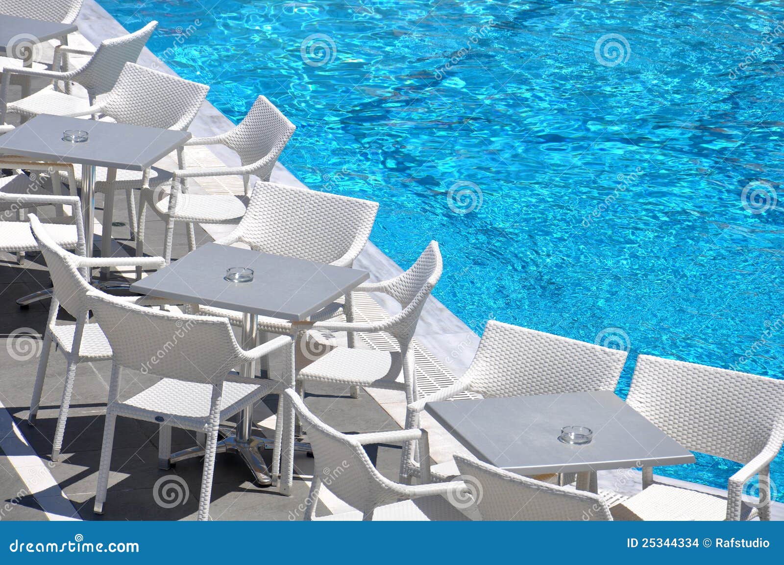 Hotel Restaurant by the Swimming Pool Stock Photo - Image of breakfast ...