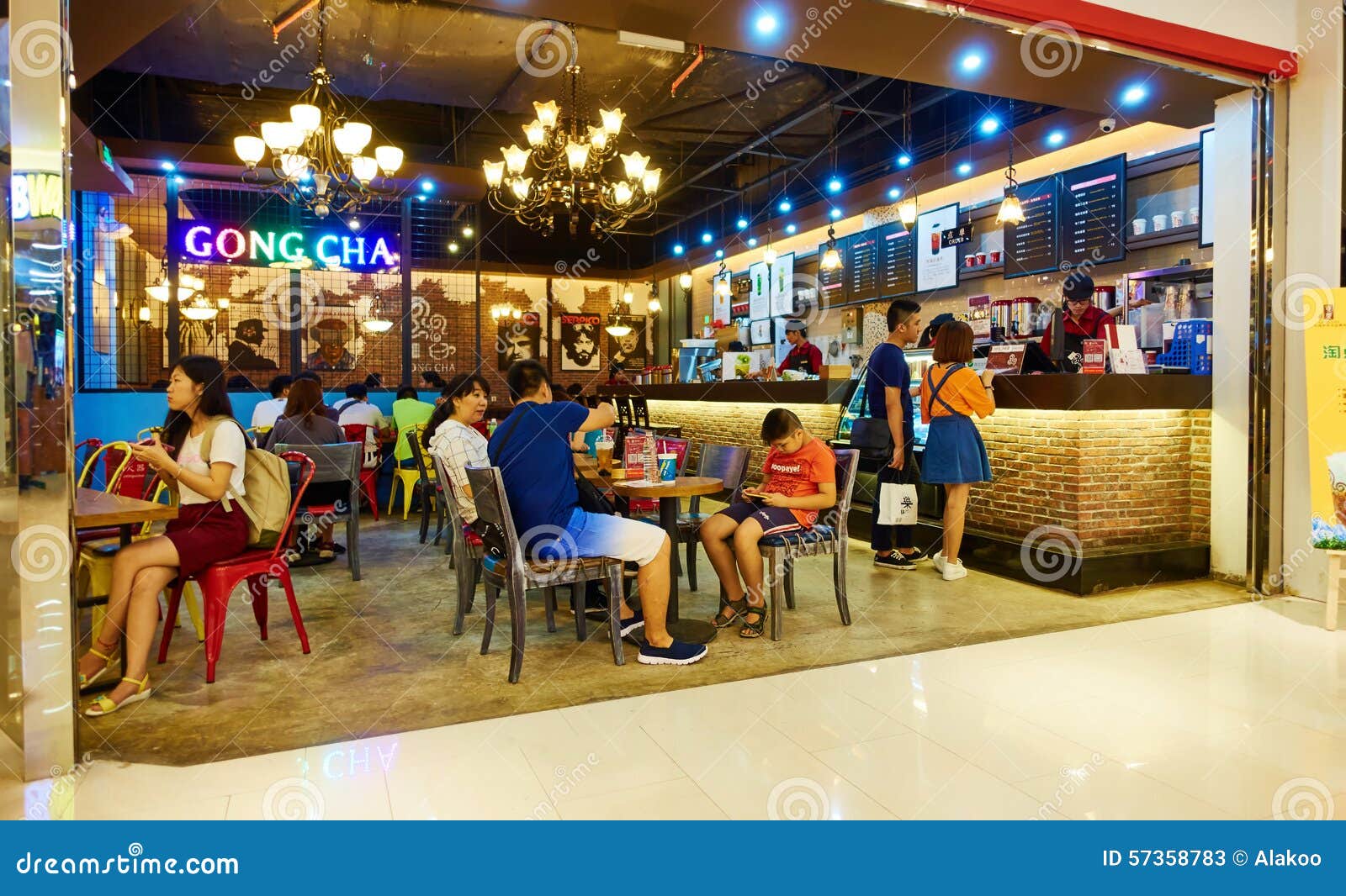 Small Cafe Restaurant China Editorial Stock Photo - Image of commercial ...