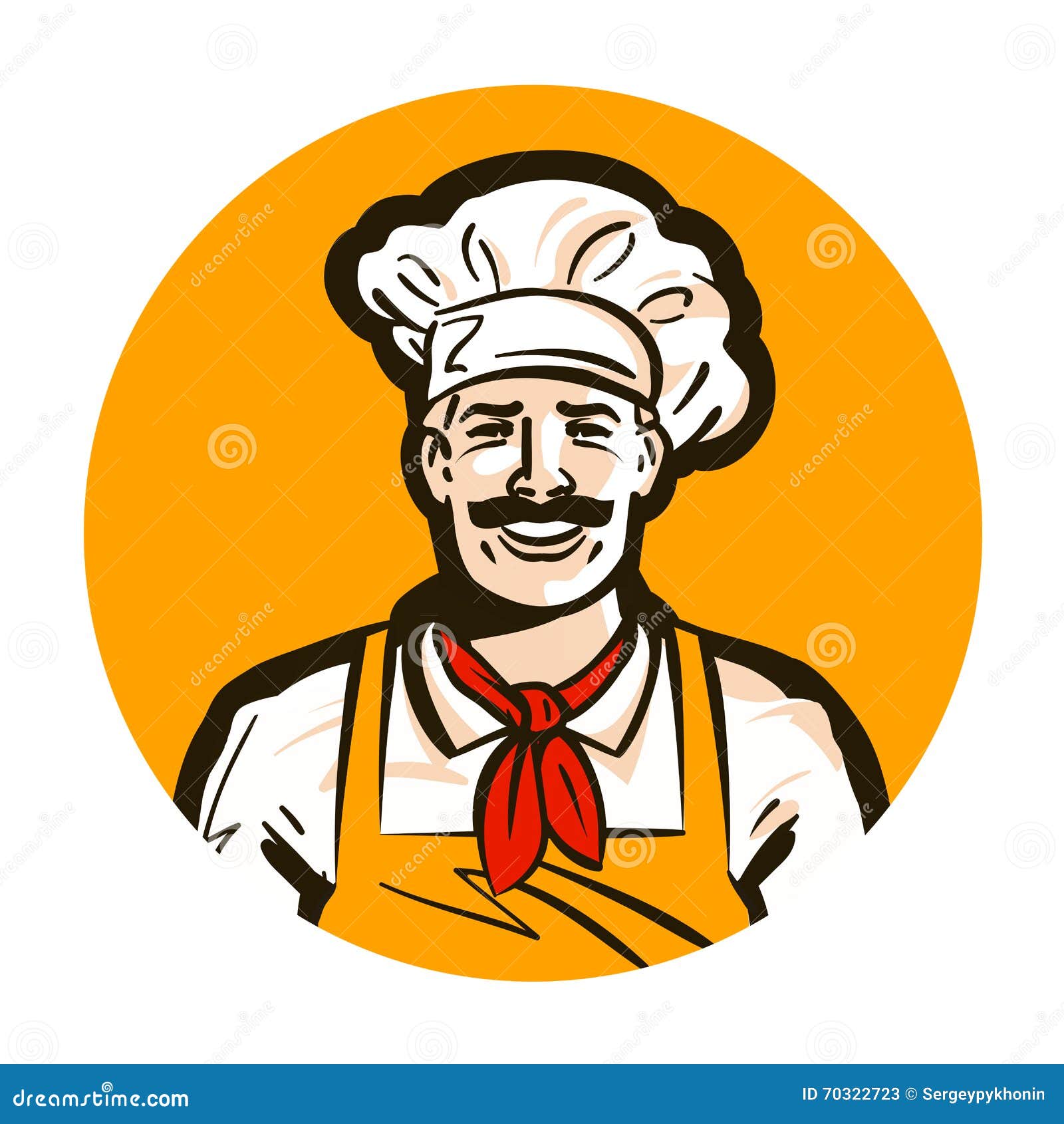 Cafe, Restaurant Vector Logo. Diner, Cook, Chef Icon Stock Vector ...