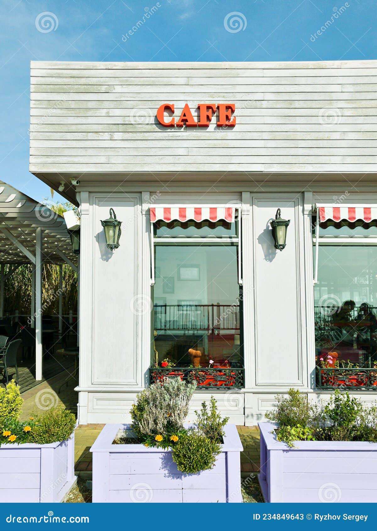 Cafe retro style editorial stock photo. Image of restaurant - 234849643