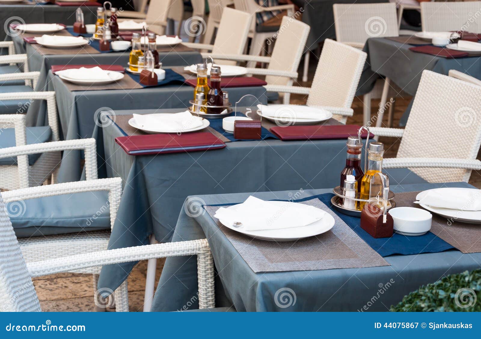Cafe setting stock image. Image of mealtime, food, cuisine - 44075867