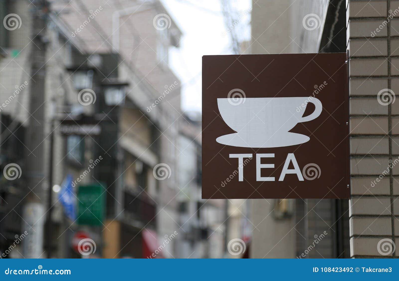 Cafe shop sign stock photo. Image of outdoor, sign, scene - 108423492