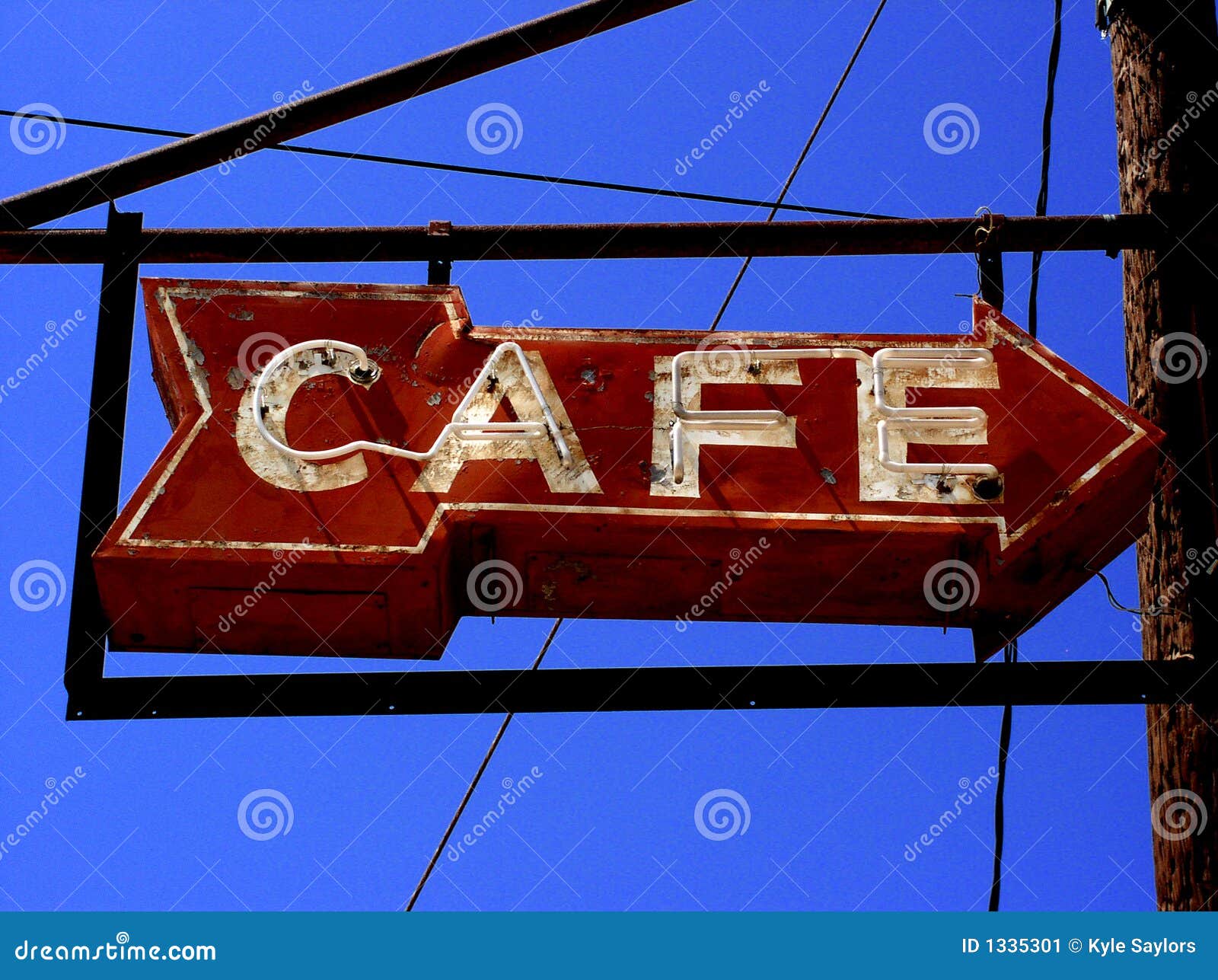Cafe sign stock image. Image of lunch, fast, restaurant - 1335301