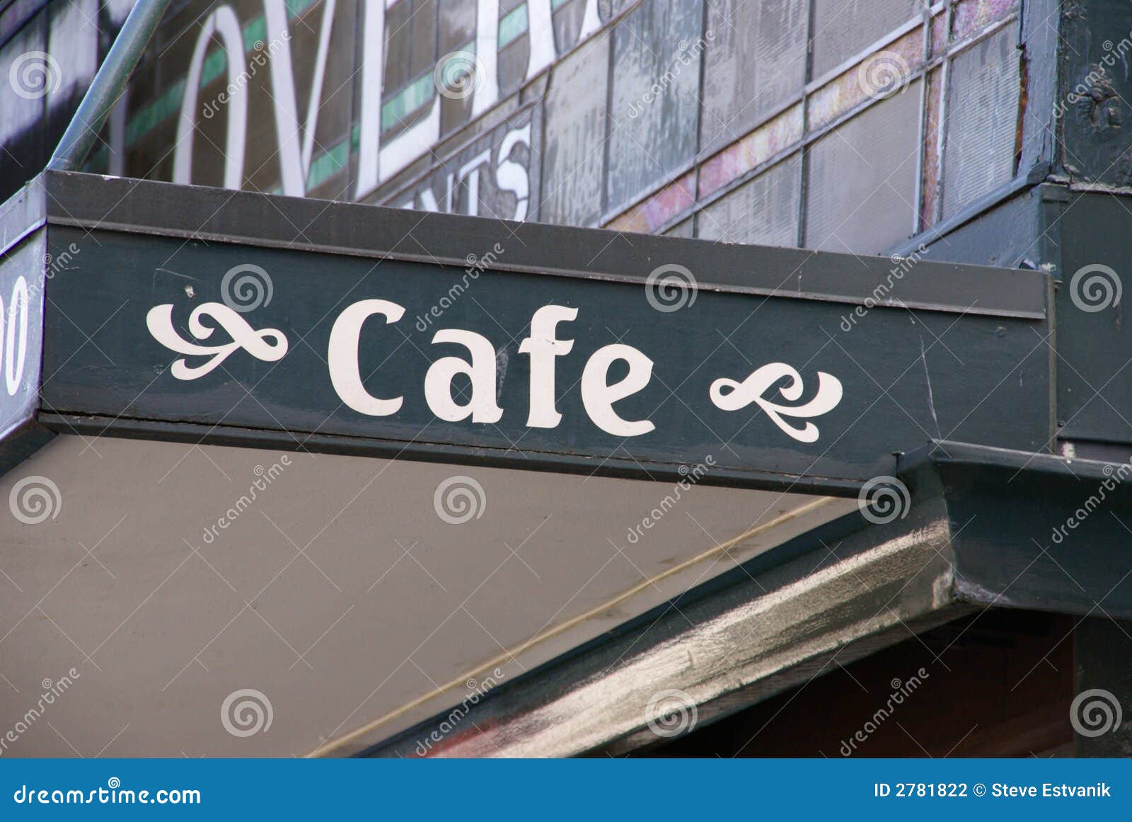 Cafe sign stock photo. Image of marker, sign, bistro, cafe - 2781822