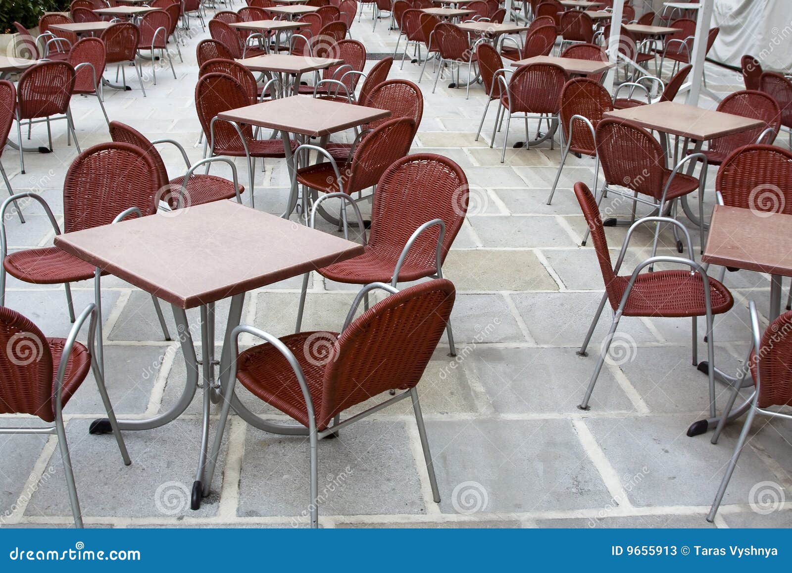 Cafe Square Tables Royalty-Free Stock Photography | CartoonDealer.com ...