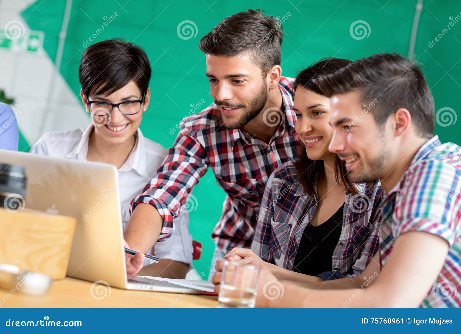 Cafe students stock image. Image of people, connection - 75760961