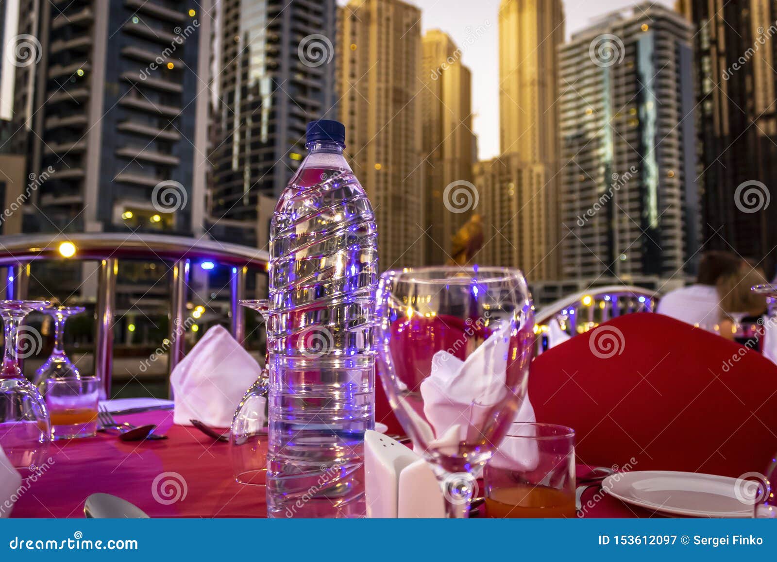 Cafe table setting stock image. Image of cafe, dining - 153612097