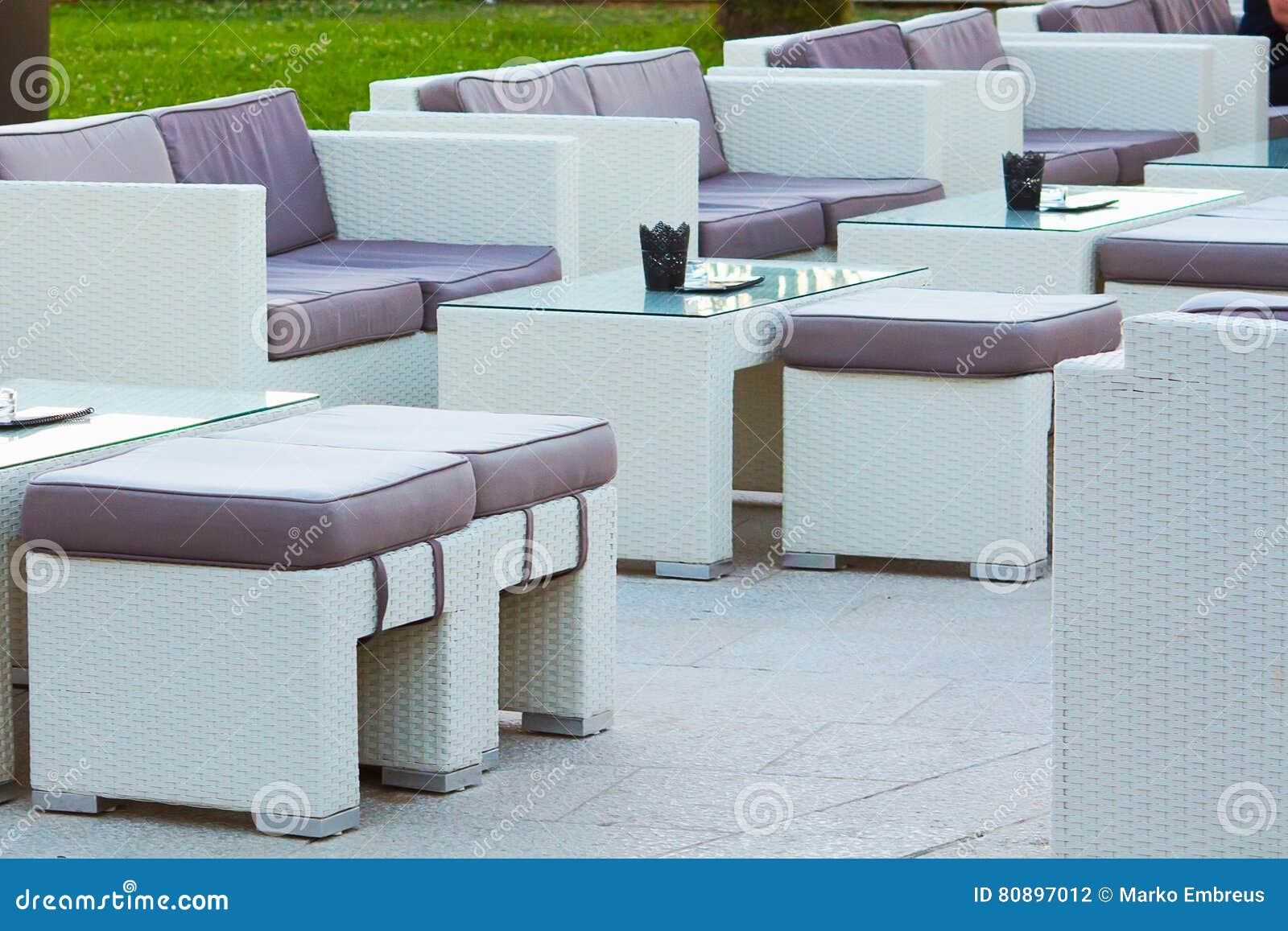 Cafe Terrasse stock photo. Image of large, people, outdoors - 80897012