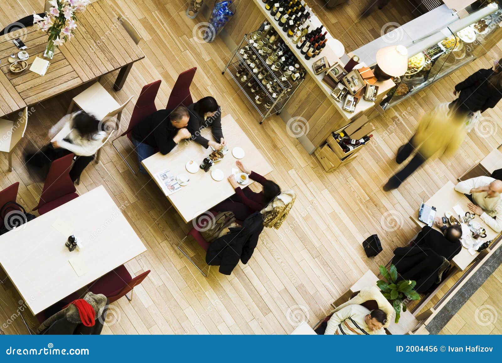 Cafe, top view stock photo. Image of bottles, restaurant - 2004456