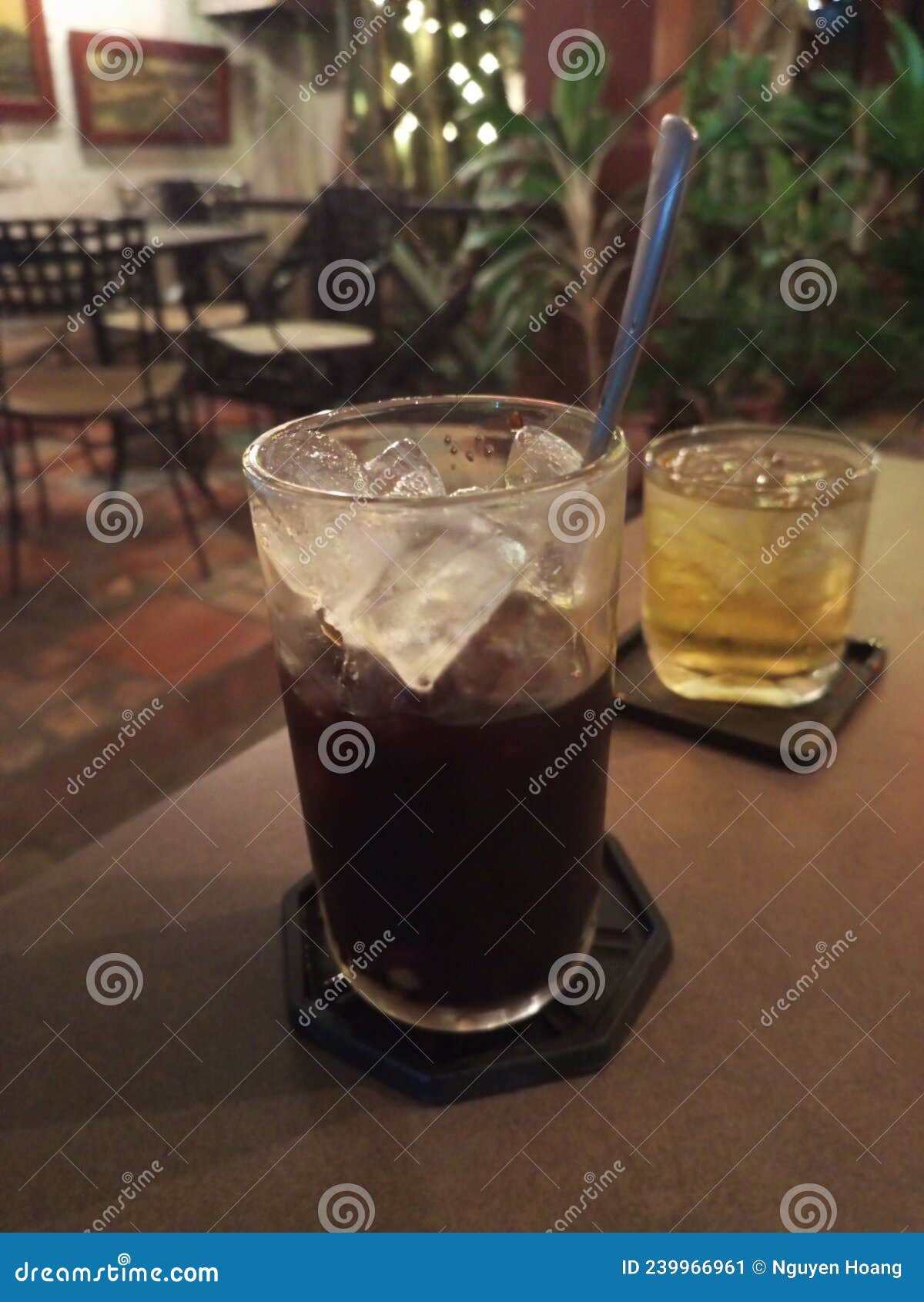Cafe Weekend in Coffee Shop Stock Image - Image of dessert, alcohol ...