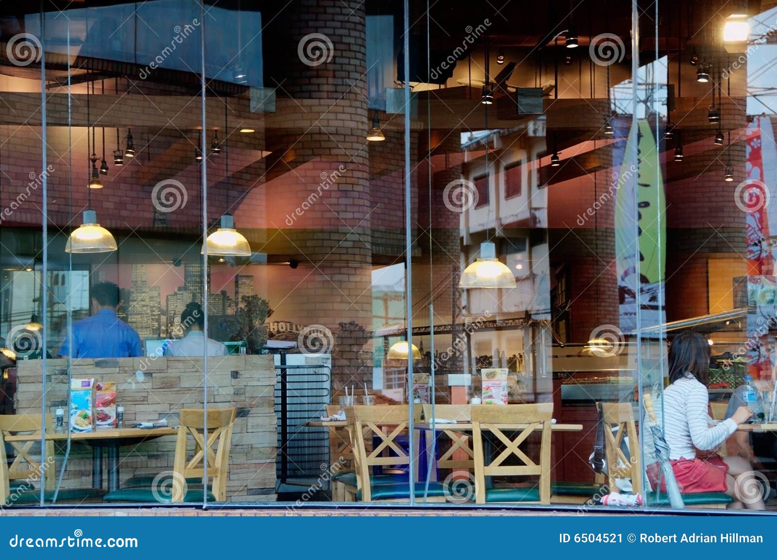 Cafe window stock image. Image of relax, cafeteria, chairs - 6504521