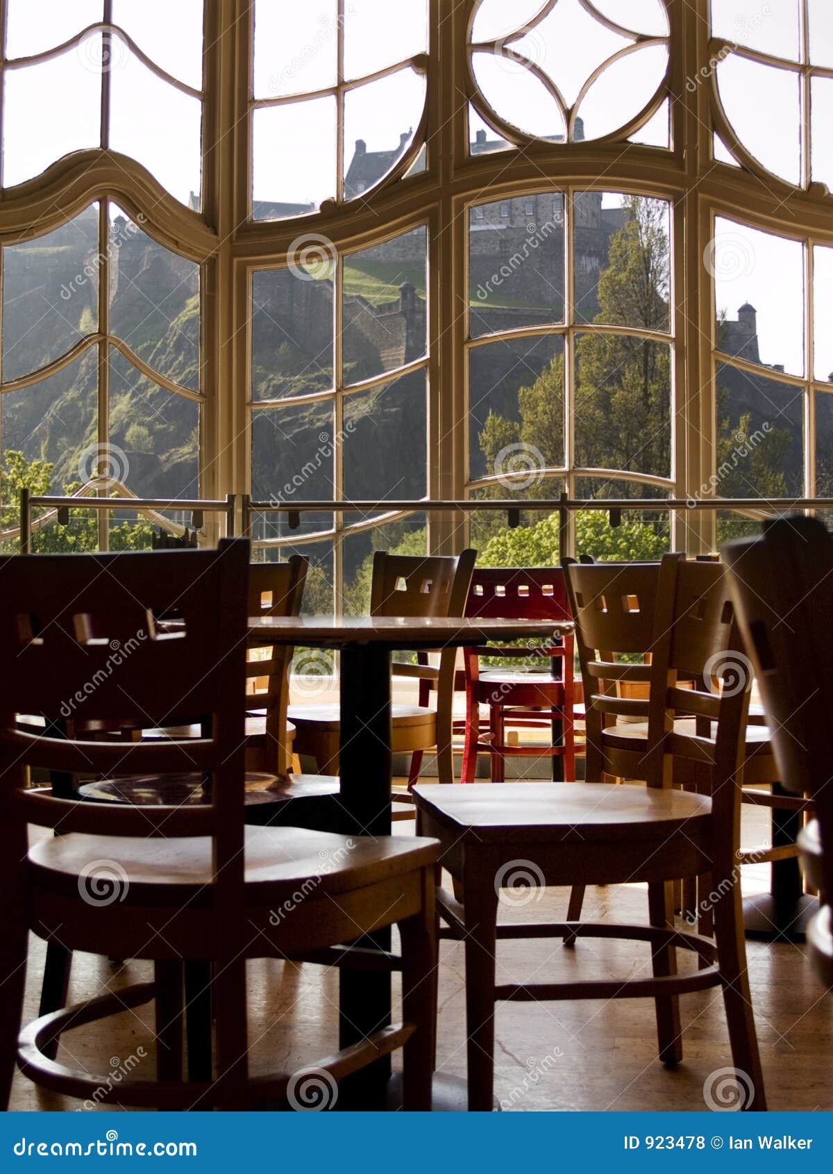 Cafe Window stock photo. Image of socialise, chair, friend - 923478