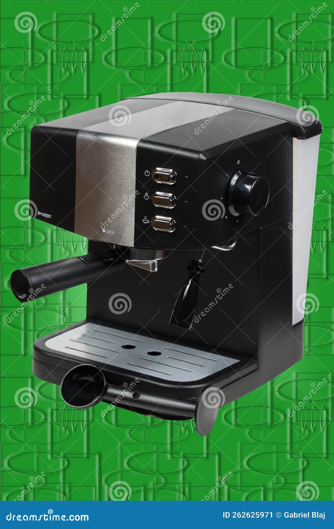 Cafetera casera imagen de archivo. Imagen de metal, alimento - 262625971