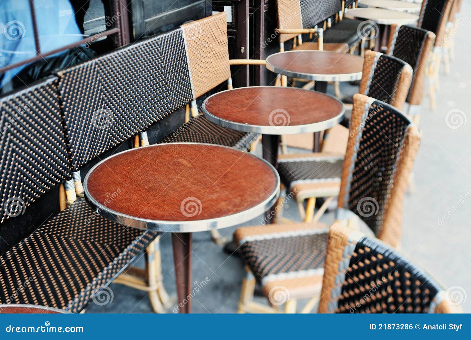 Cafeteria stock photo. Image of restaurant, city, round - 21873286
