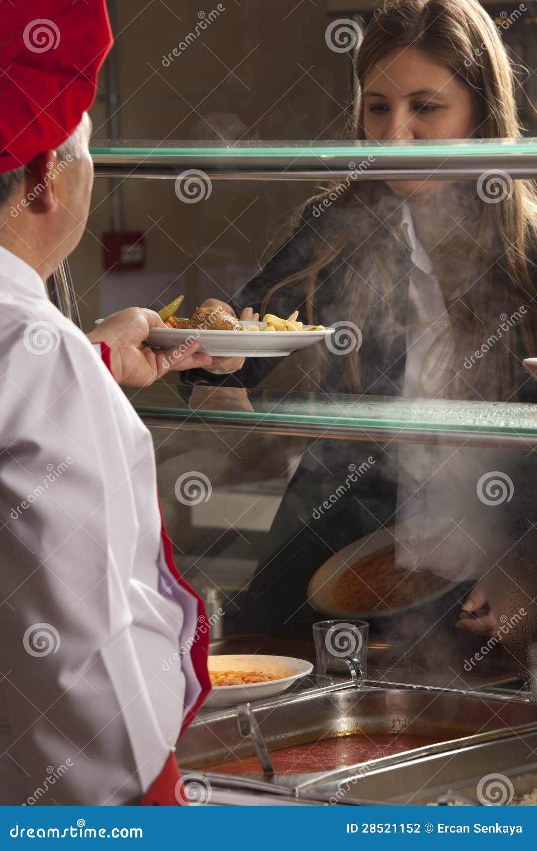 Cafeteria stock photo. Image of restaurant, cafeteria - 28521152