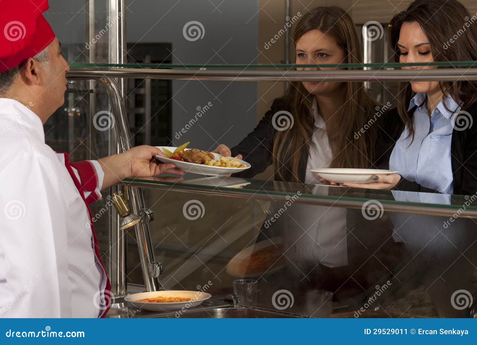 Cafeteria stock image. Image of plate, canteen, lunch - 29529011