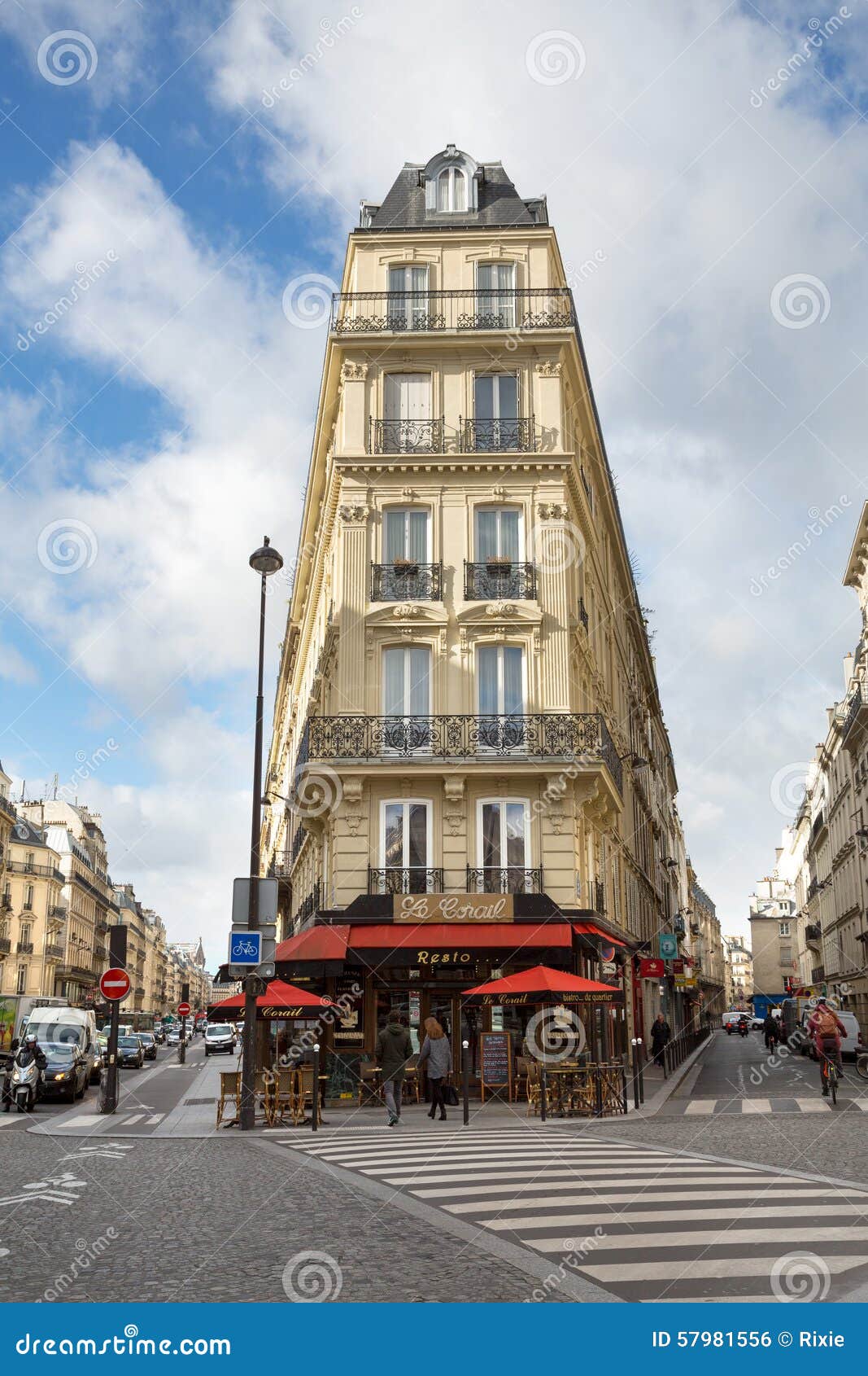 Caffè della via di Parigi fotografia editoriale. Immagine di tipico ...
