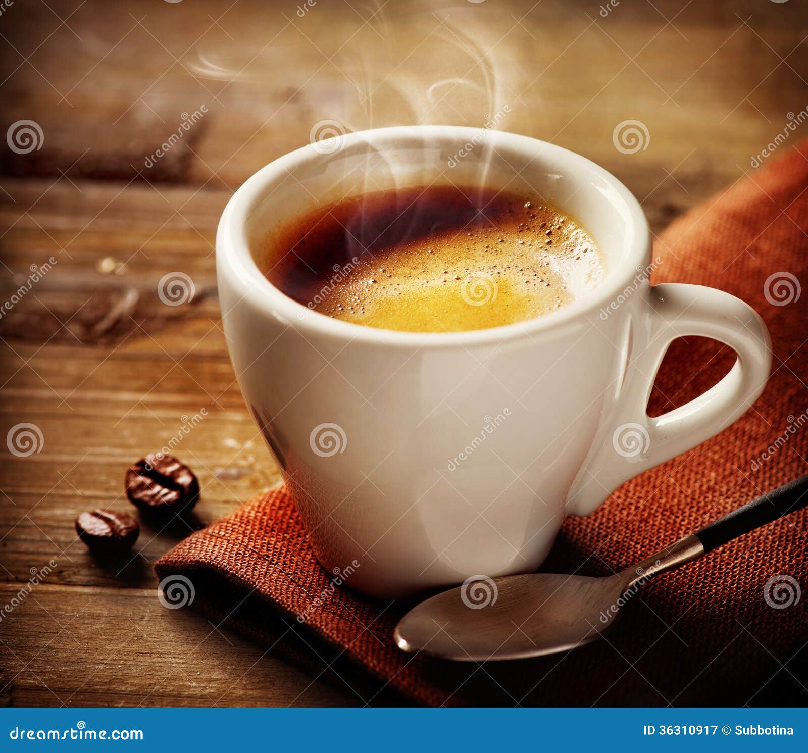 Caffè espresso del caffè immagine stock. Immagine di rustico - 36310917