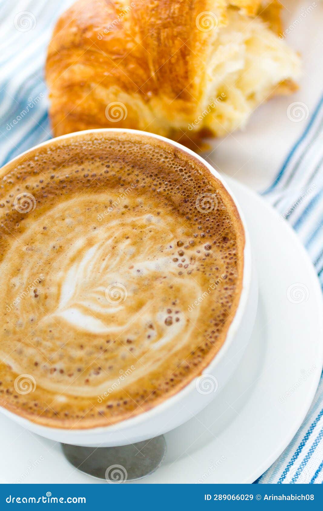 Caffe latte stock image. Image of energizing, latte - 289066029