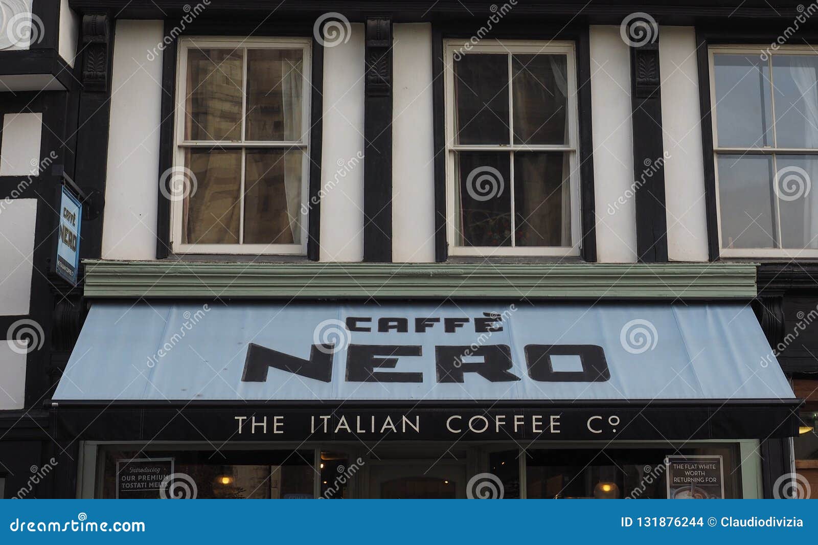 Caffe Nero Storefront in Cambridge Editorial Stock Image - Image of ...