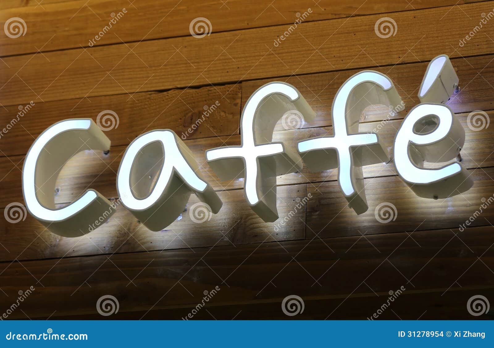 Caffe Sign stock photo. Image of background, wooden, sign - 31278954