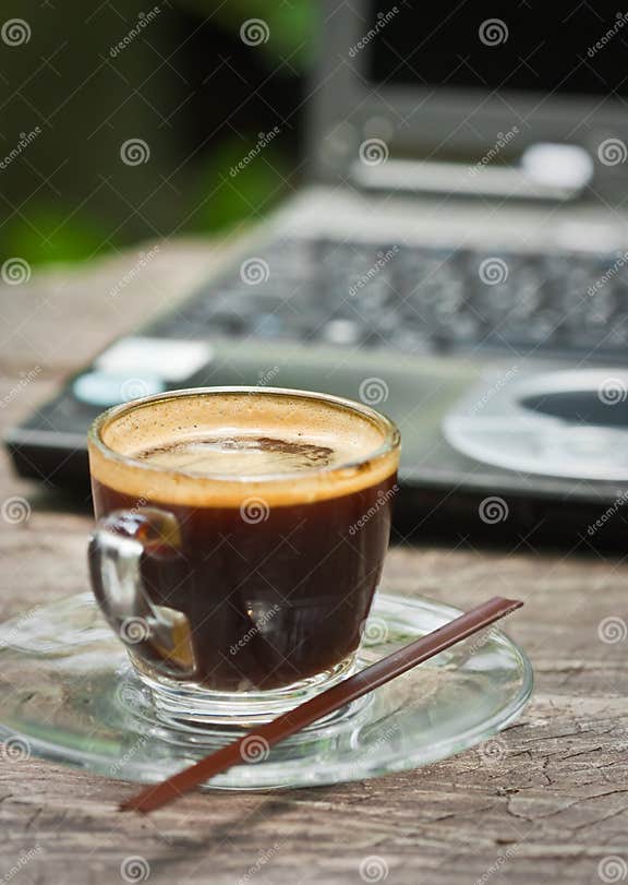 Café express imagen de archivo. Imagen de profesional - 15449577