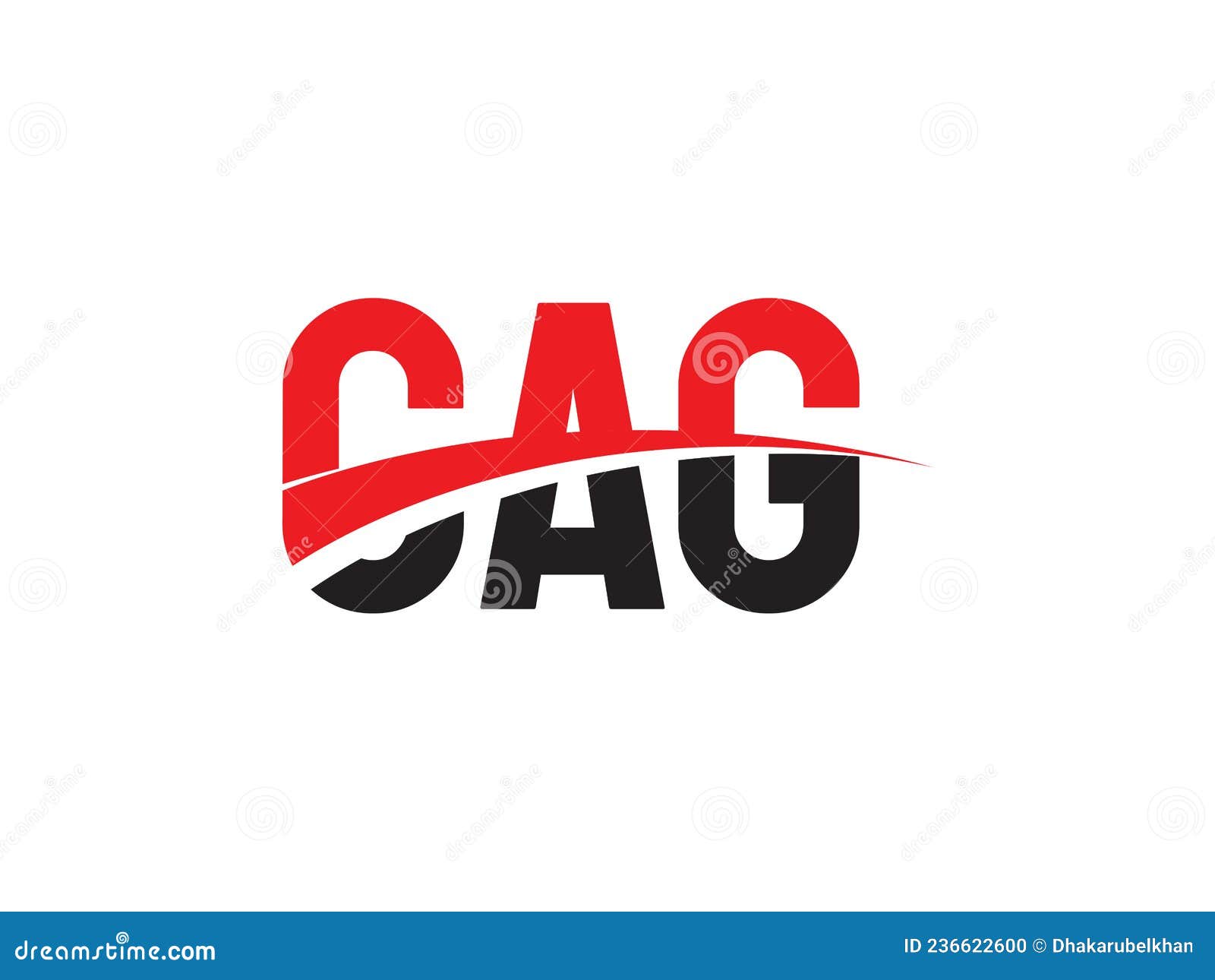 CAg Letter Initial Logo Design Vector Illustration Stock Vector ...