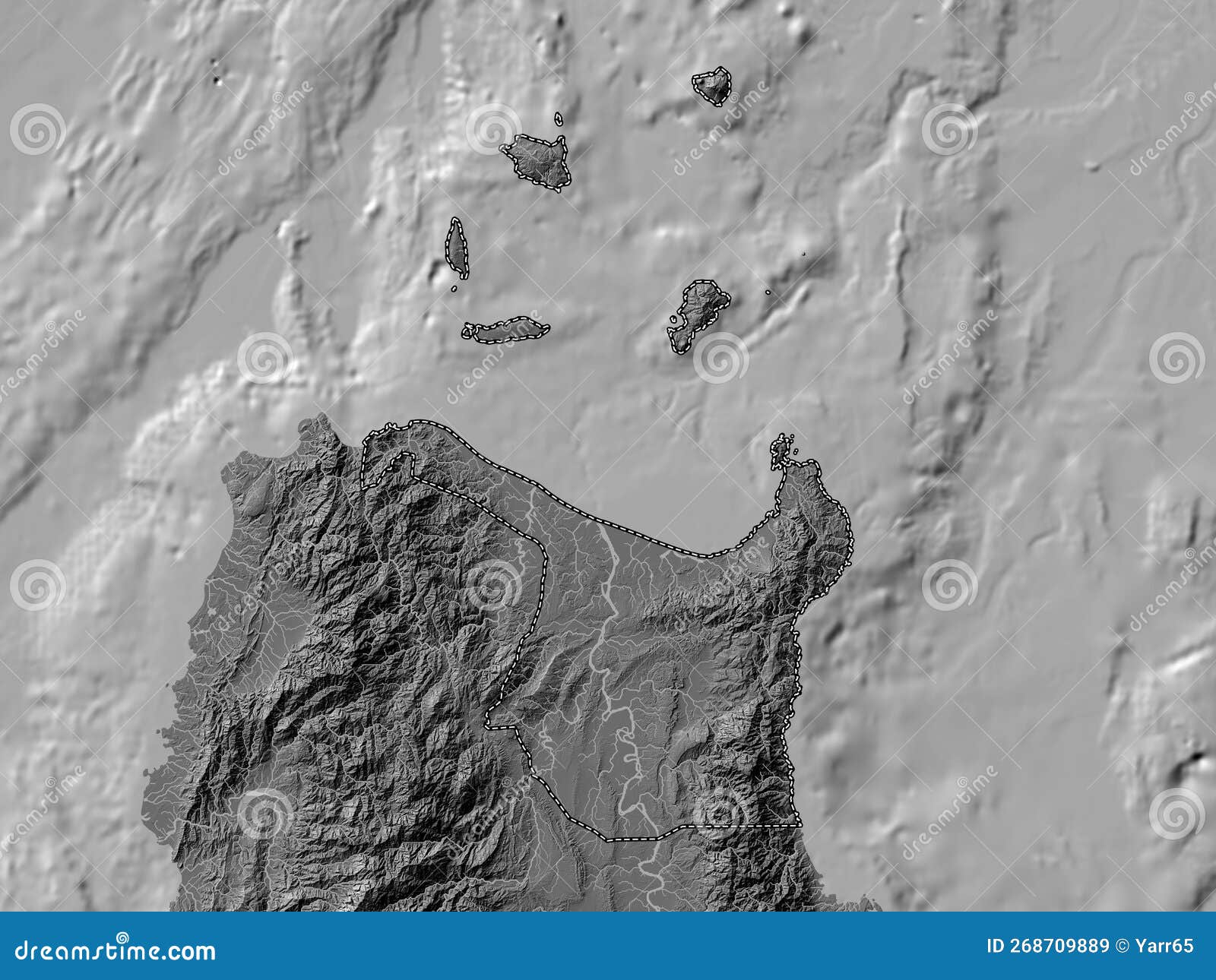 Cagayan, Philippines. Bilevel. No Legend Stock Illustration ...