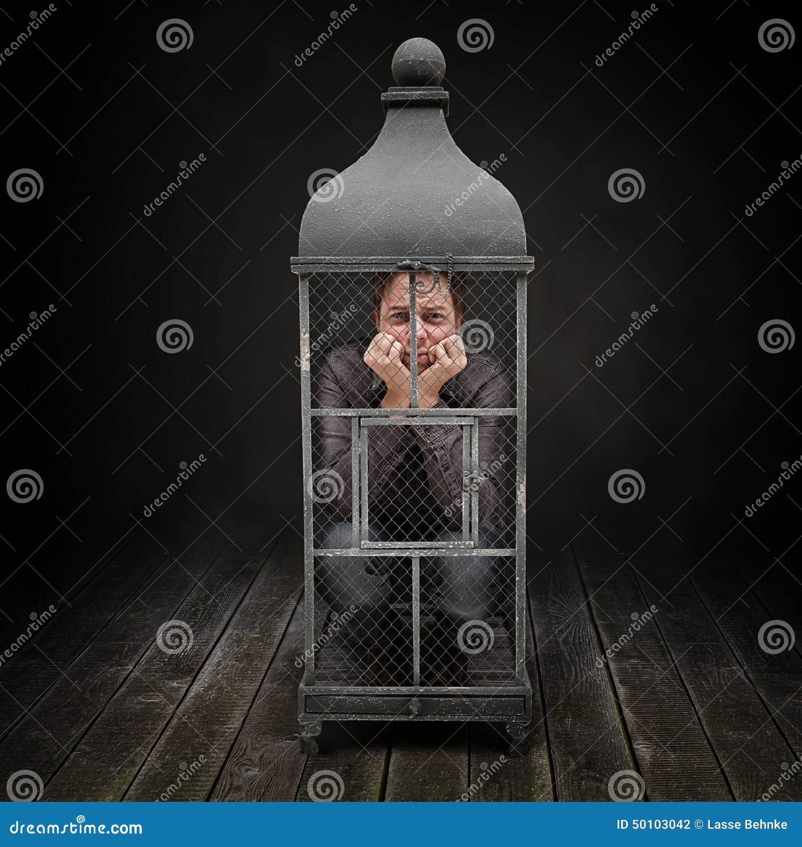 Cage stock photo. Image of apartment, oppression, living - 50103042