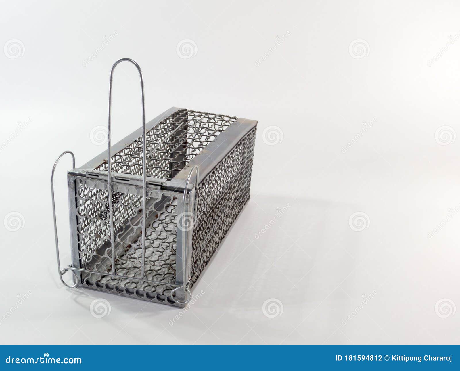 Cage Mouse Trap on White Background Stock Photo - Image of mouse, mice ...